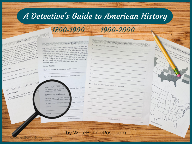 A Detective’s Guide to American History {Review of 2!} - Sally Matheny