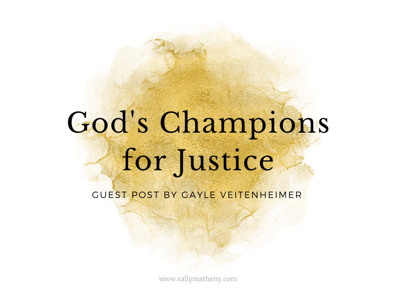 God’s Champions for Justice - Sally Matheny