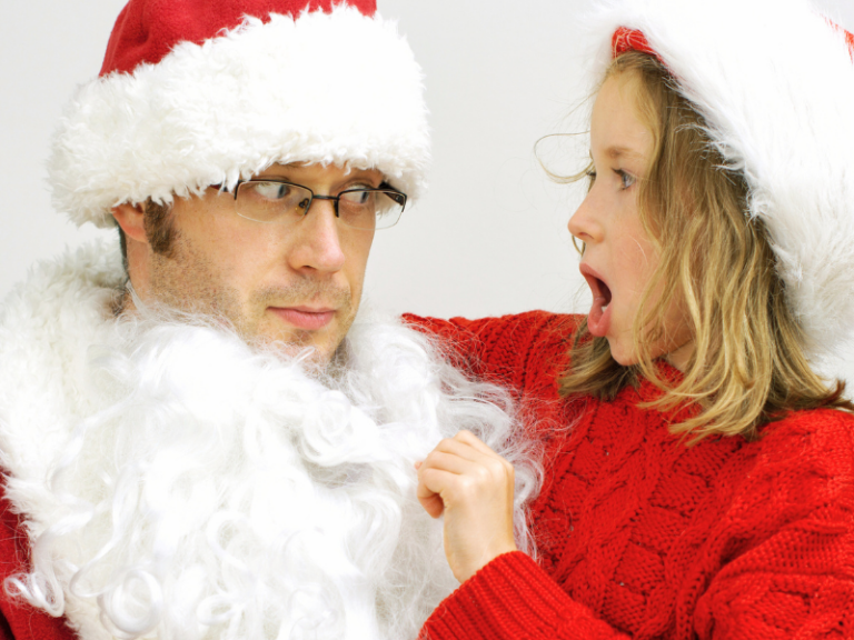 When to Tell Kids the Truth About Santa - Sally Matheny